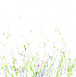 Printable Splatter Paint Flower Art - My Flower Journal