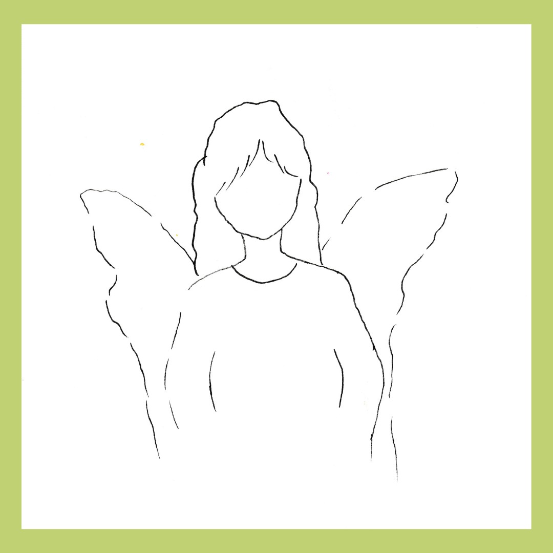 Angel in Watercolor - My Flower Journal