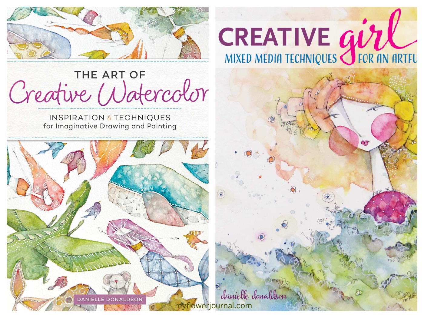 Whimsical Watercolor Mushrooms - My Flower Journal
