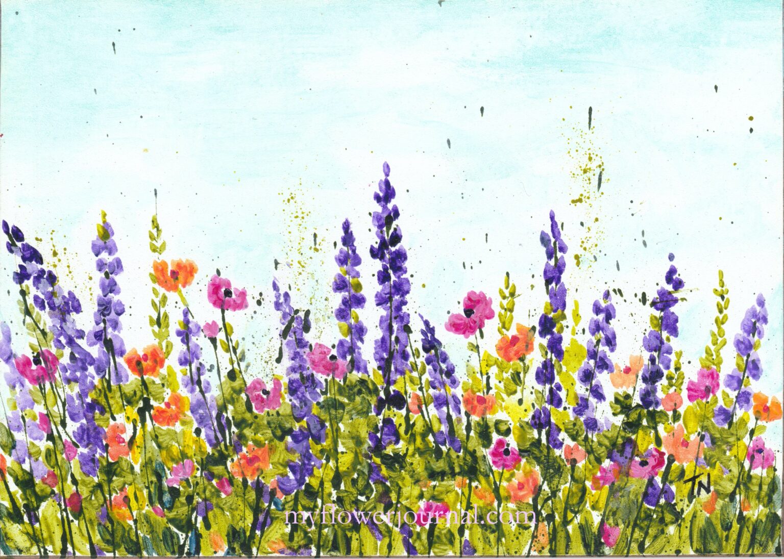 My Art - My Flower Journal