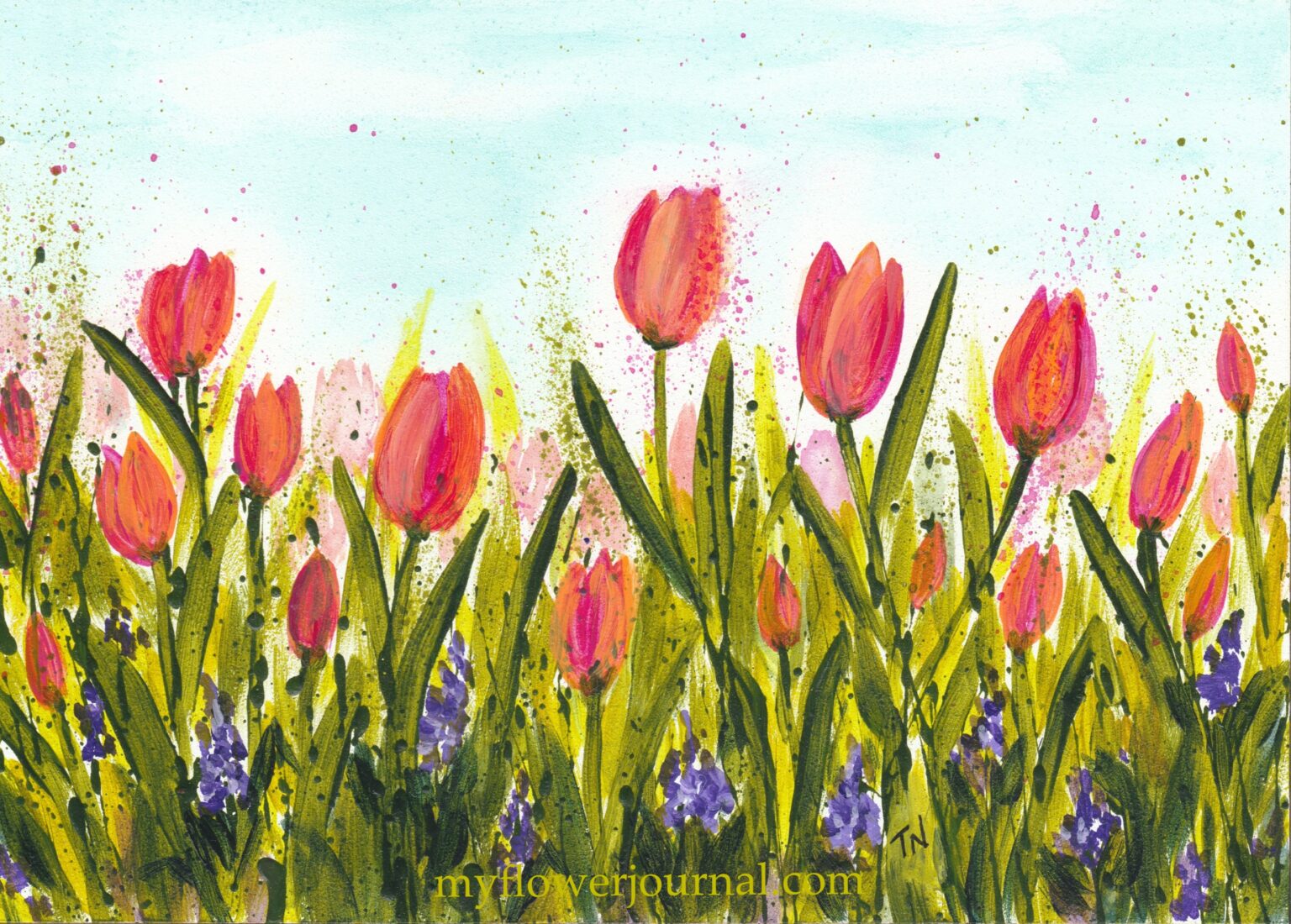 My Art - My Flower Journal