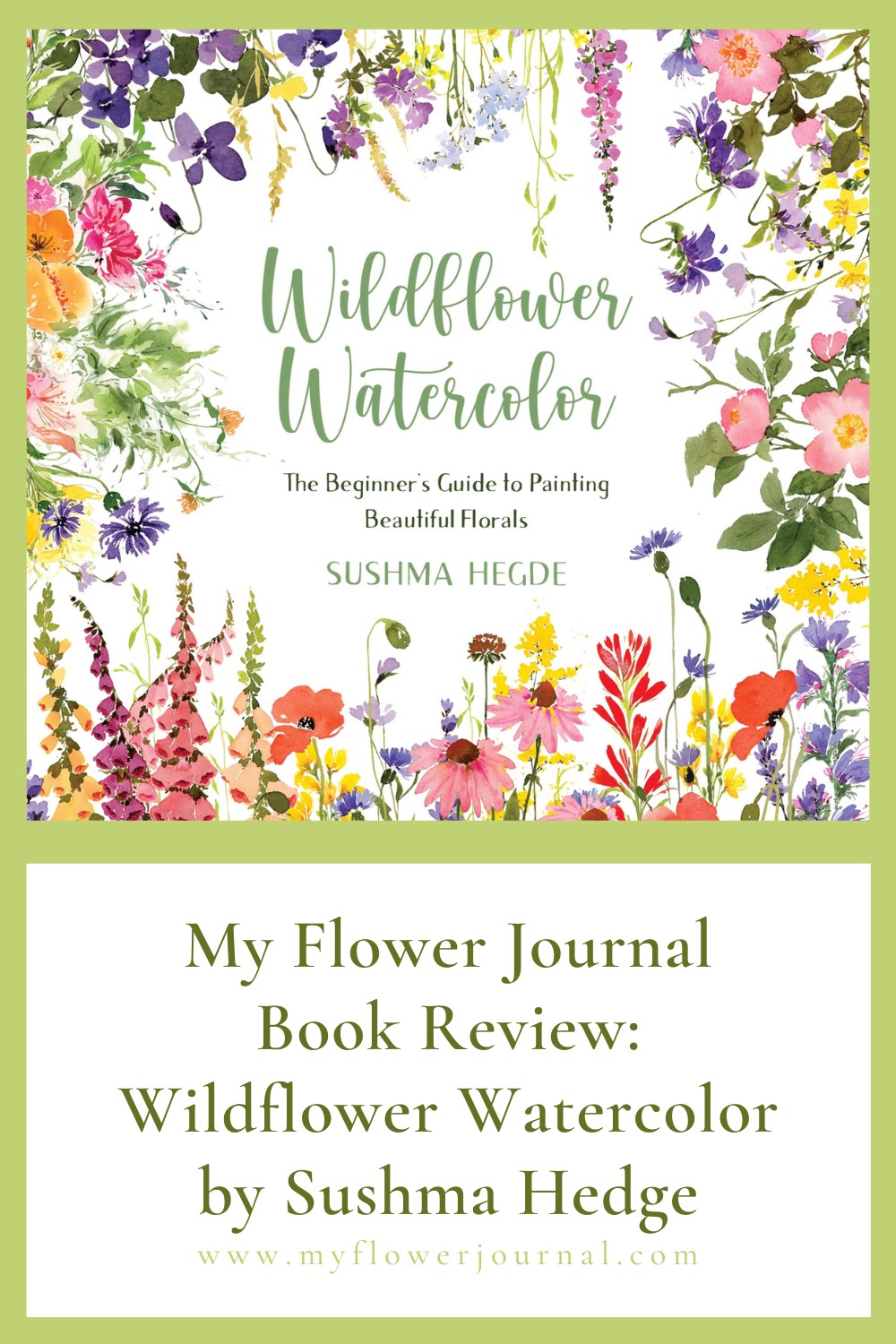 Wildflower Watercolor: Why I Love This Book!